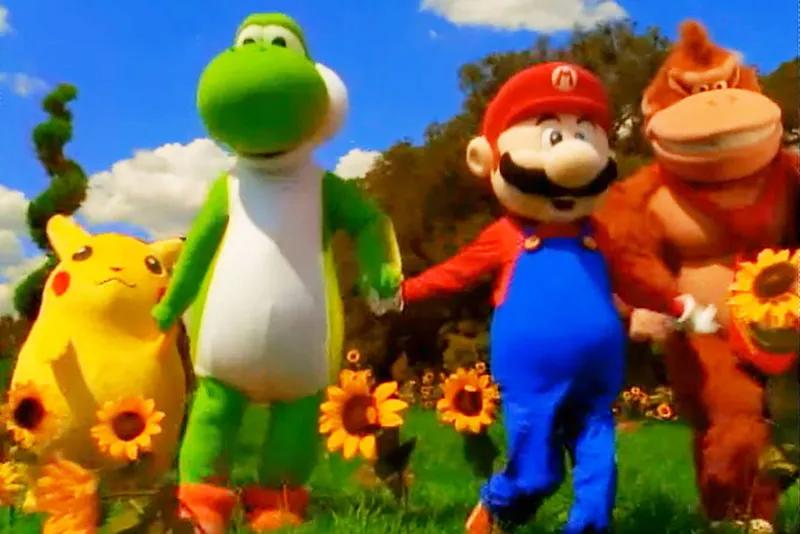 Behind The Dangerous Stunts Of Nintendo’s Iconic Mario Commercials ...