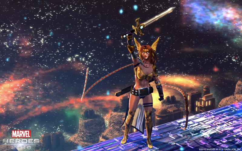 Fan-Requested Character Angela Comes To Marvel Heroes Today - Game Informer