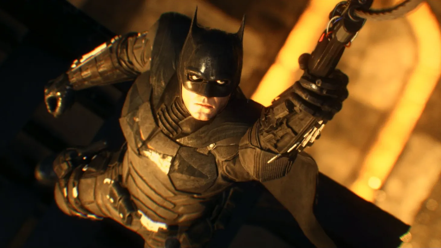 Robert Pattinson's Batman Suit Seemingly Added To Arkham Knight Before ...