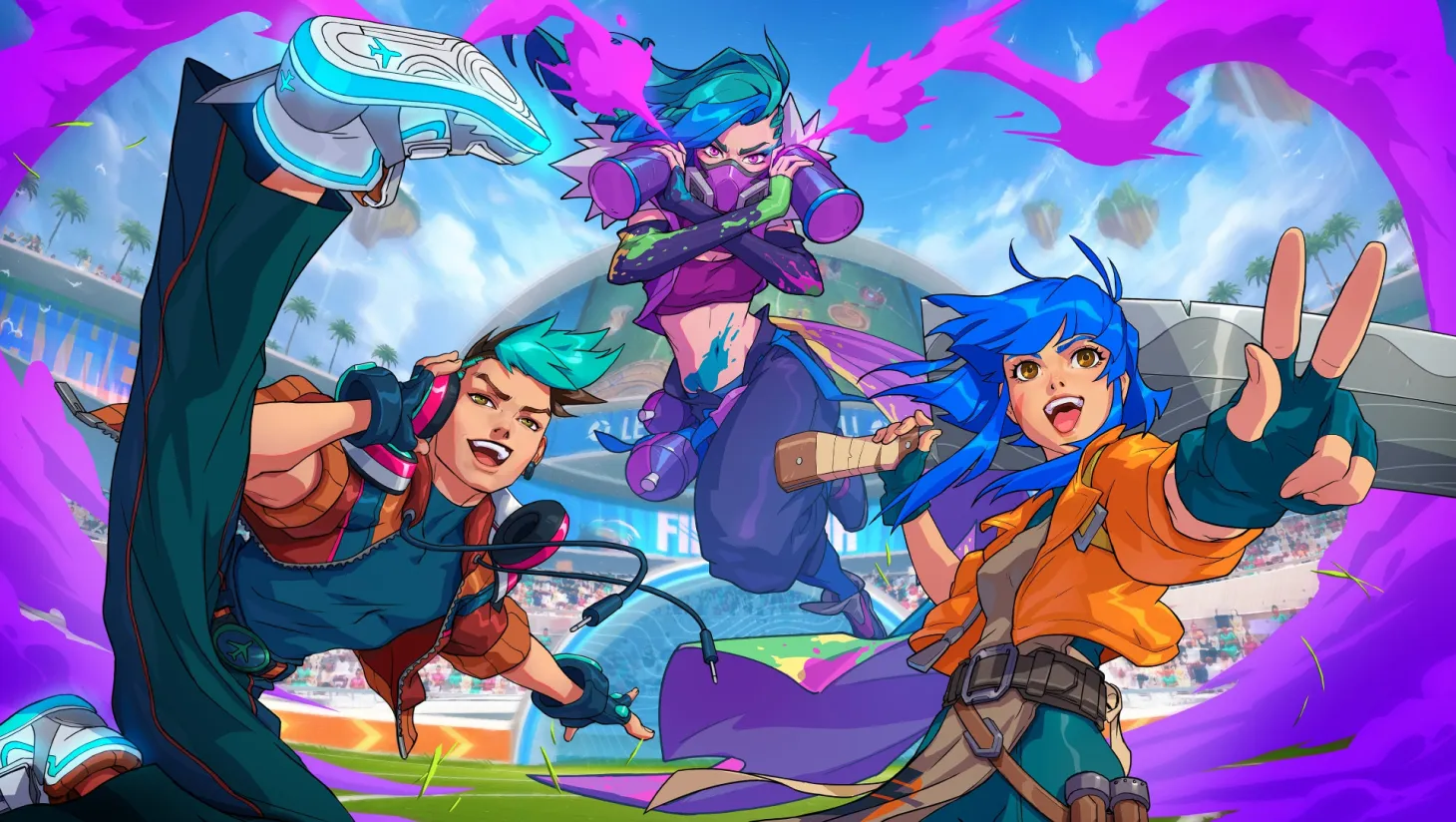 Sparkball Is A 4v4 Brawler That’s ‘League Of Legends Meets Rocket League’ - Game Informer