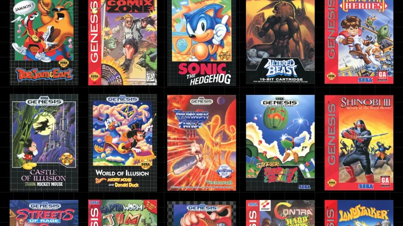 Final 12 Genesis Mini Games List Includes One Of The World's Rarest ...
