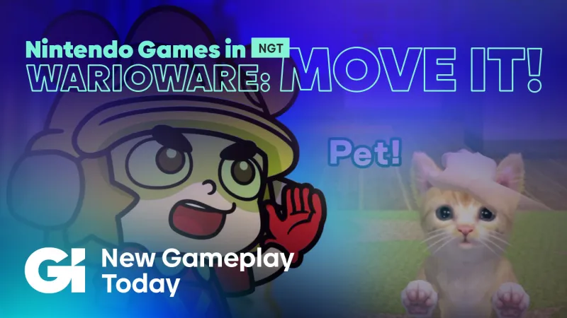 All The Nintendo Games In WarioWare: Move It | New Gameplay Today ...