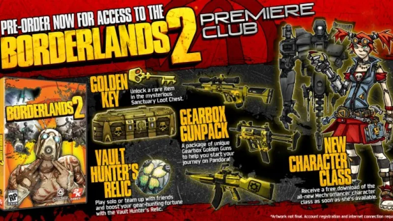 Borderlands 2 Pre-Order & Limited Editions Announced - Game Informer