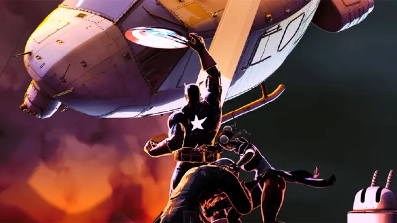 Captain America Battles Helicopter In MvC3 Trailer, Helicopter Loses ...