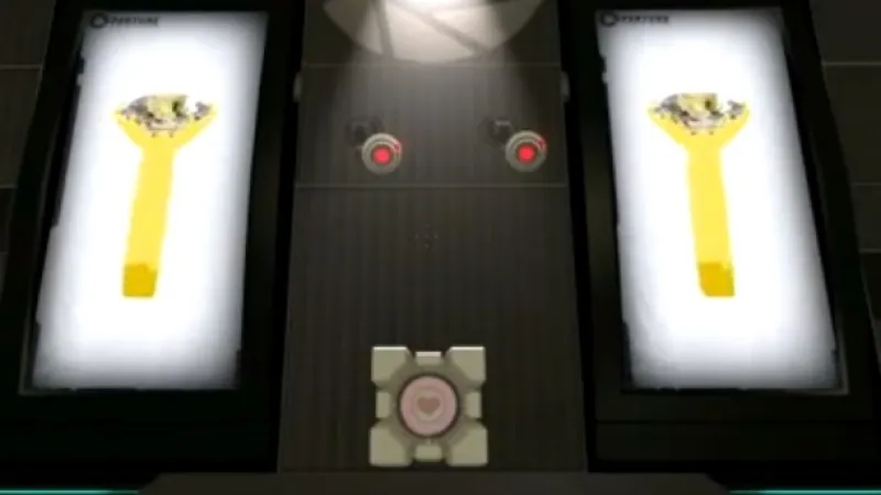 Gamer Proposes Through Portal 2 - Game Informer