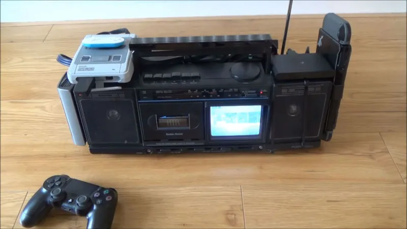 Gaming Boombox Is Large, Uncomfortable, And Awesome - Game Informer