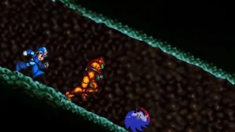 Gaming Icons Compete In Retro Running Race - Game Informer