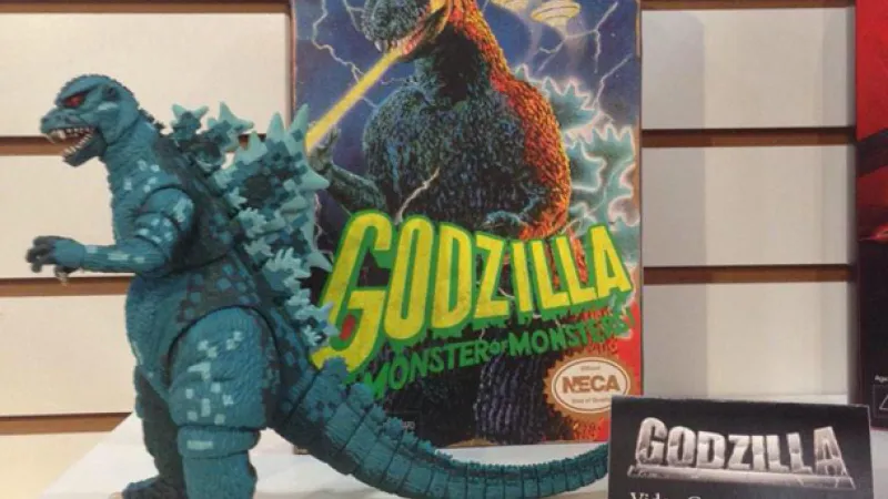 Godzilla Is Next To Join NECA's 8-Bit Video Game Figure Line - Game ...