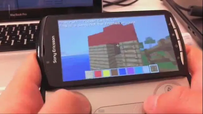 Here's How Minecraft Will Work On Xperia Play - Game Informer