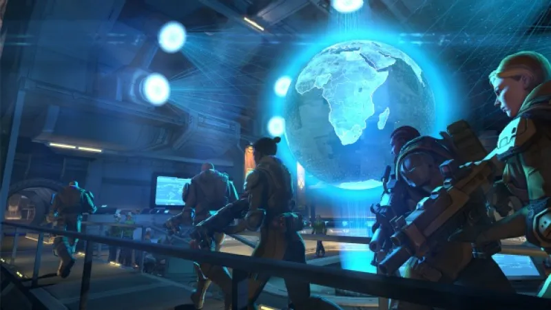 Interactive Ant Farm: Exploring XCOM’s HQ - Game Informer