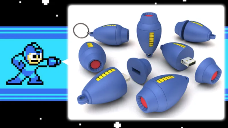 Keep All Your Important Digital Documents In Mega Man's Mega Buster ...