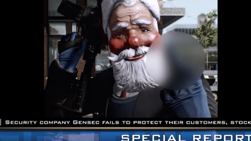 New DLC Adds Christmas Cheer To Payday 2 - Game Informer