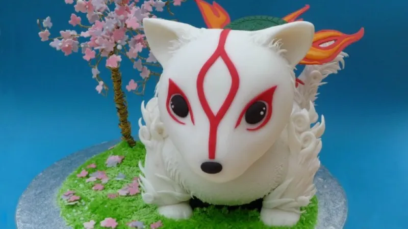 Praise These Heavenly Okami Cakes - Game Informer