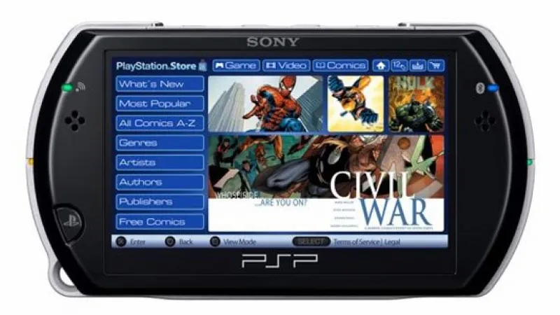 Sony’s PSP Comic Store Opens For Business - Game Informer