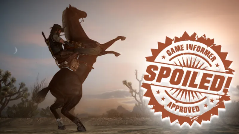 Spoiled! Red Dead Redemption - Game Informer