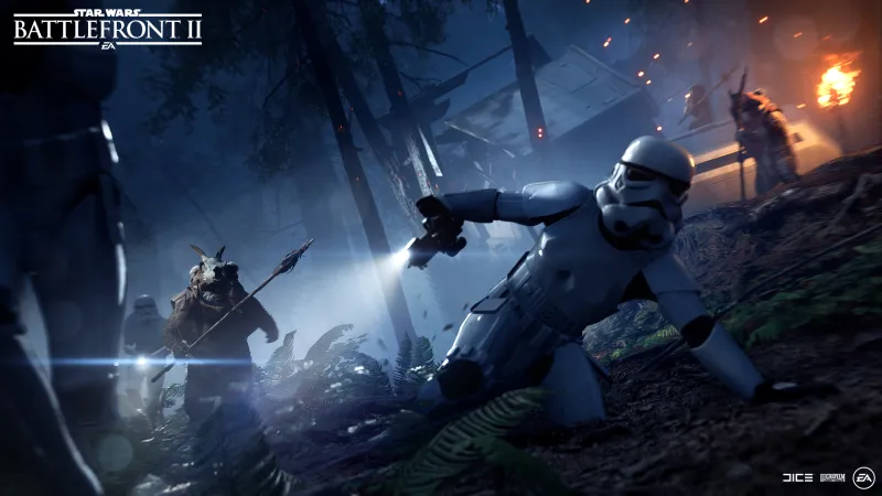 Star Wars: Battlefront II Adds Ewok Hunt Mode - Game Informer