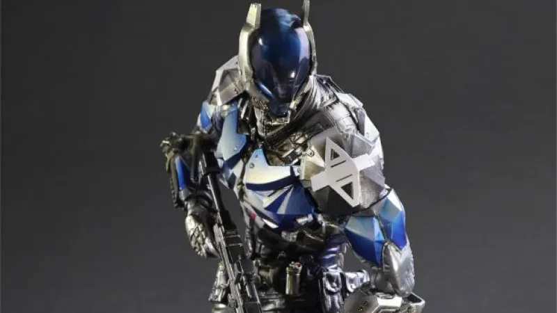The Arkham Knight Immortalized In Play Arts Kai Figure - Game Informer
