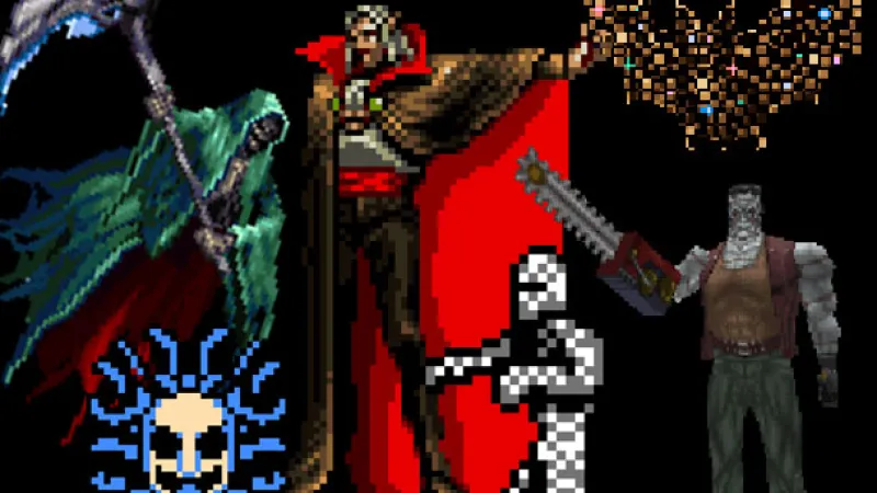 The Dark Metamorphosis Of Castlevania's Classic Monsters - Game Informer