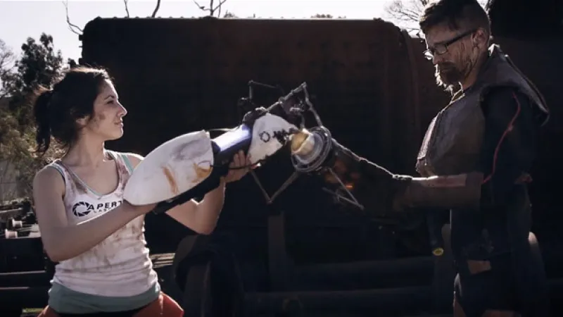 This Is What Happens When Gordon Meets Chell - Game Informer