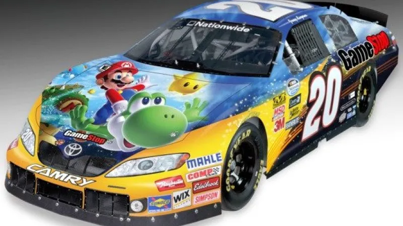 UPDATE: Logano Rides Yoshi to Victory - Game Informer