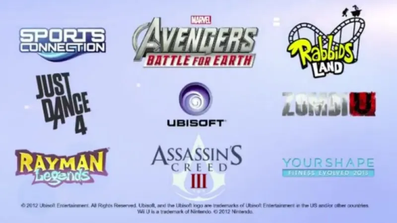 Ubisoft Shows Off Wii U Launch Line-Up - Game Informer