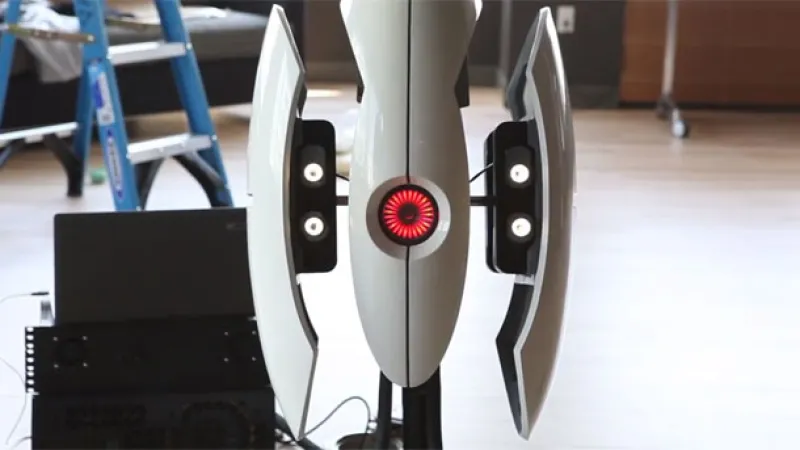 Valve Arms Itself With (Mostly) Functional Portal Turret - Game Informer