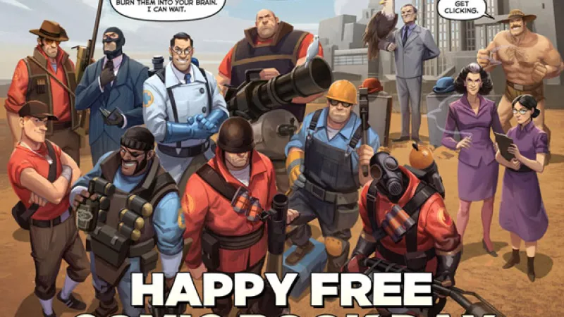 Valve Publishes Free Comic Book Day Catch-Up Comic For Team Fortress 2 ...