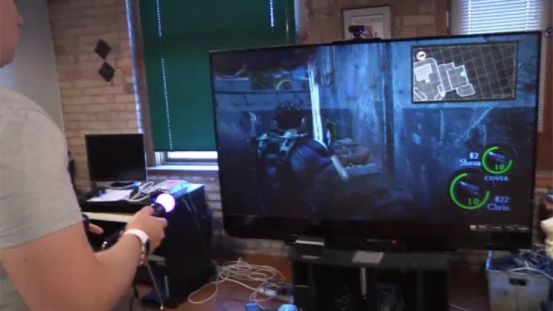 We Shoot Majinis And Waggle With Move-Enabled RE 5 - Game Informer